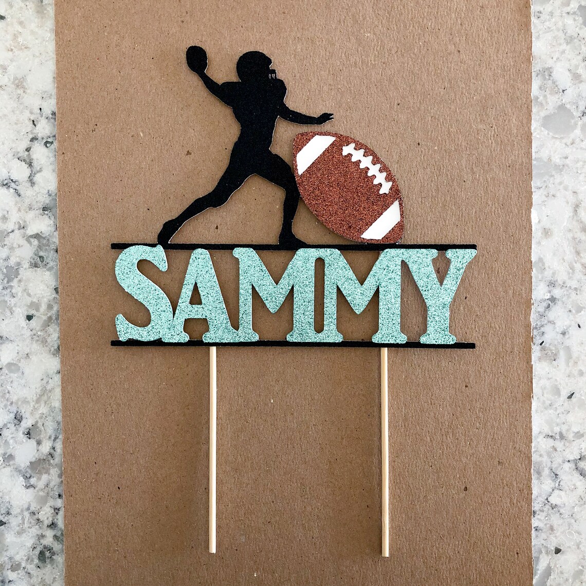 Sports Cake Topper | Football Cake Topper | Football Party | Football ...