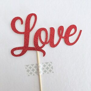 Love Cake Topper | Bridal Shower Cake Topper | Bridal Shower | Love ...