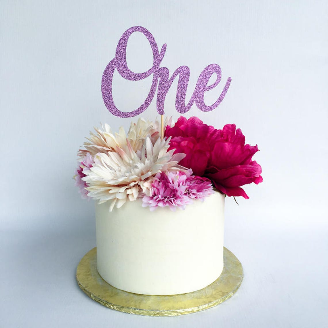 One Cake Topper First Birthday First Birthday Cake Topper - Etsy