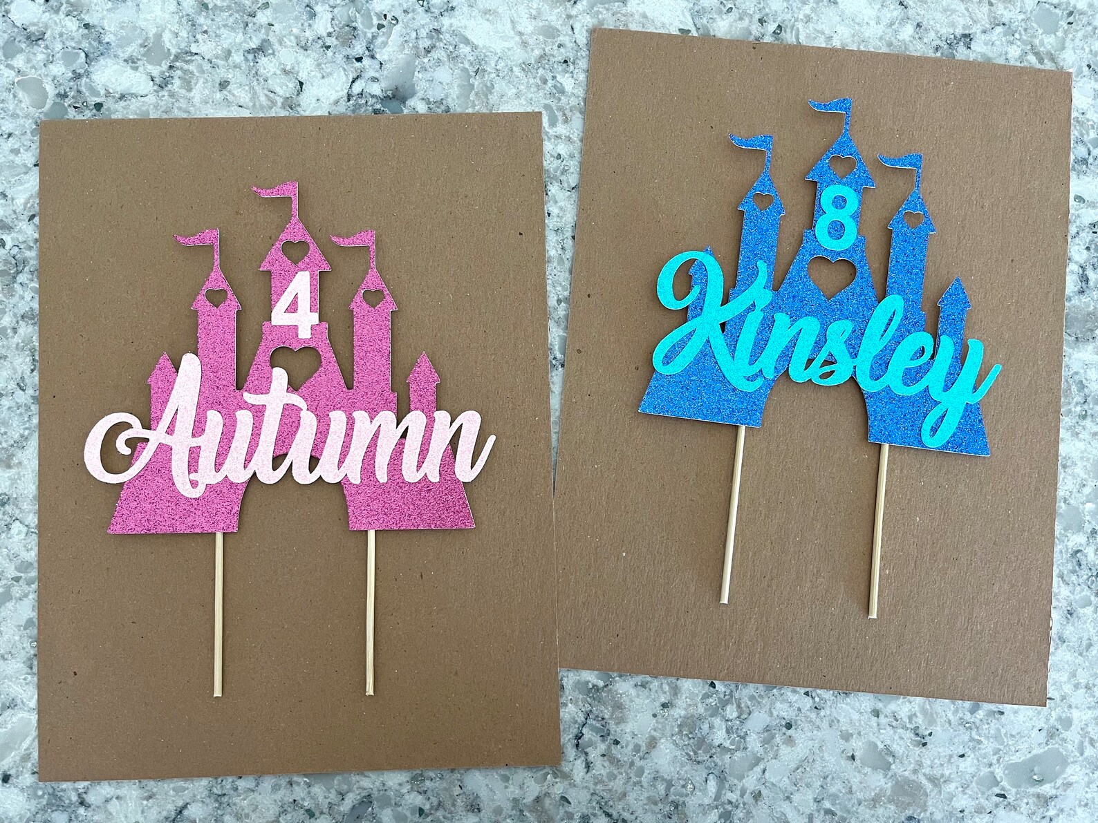 Princess Cake Topper Princess Party Decor Princess Party Disney ...