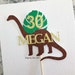 Dinosaur Topper Dinosaur Party Dinosaur Decor Dinosaur - Etsy