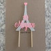 Paris Cake Topper | Paris Party | Eiffel Tower Cake Topper | French ...