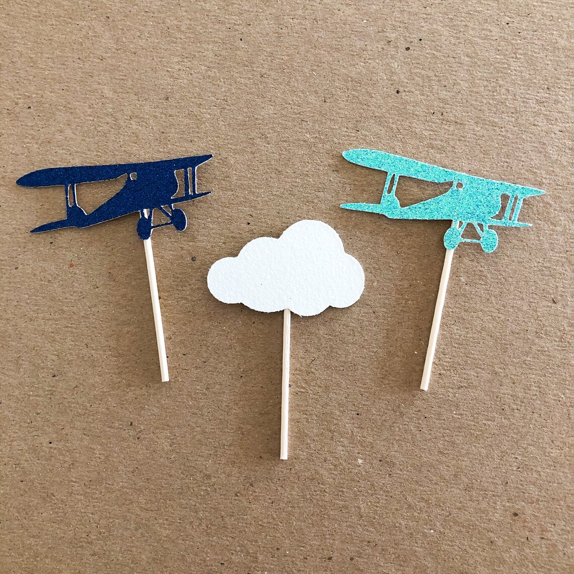 Airplane Cupcake Toppers | Airplane Birthday | Airplane Party | Smash ...