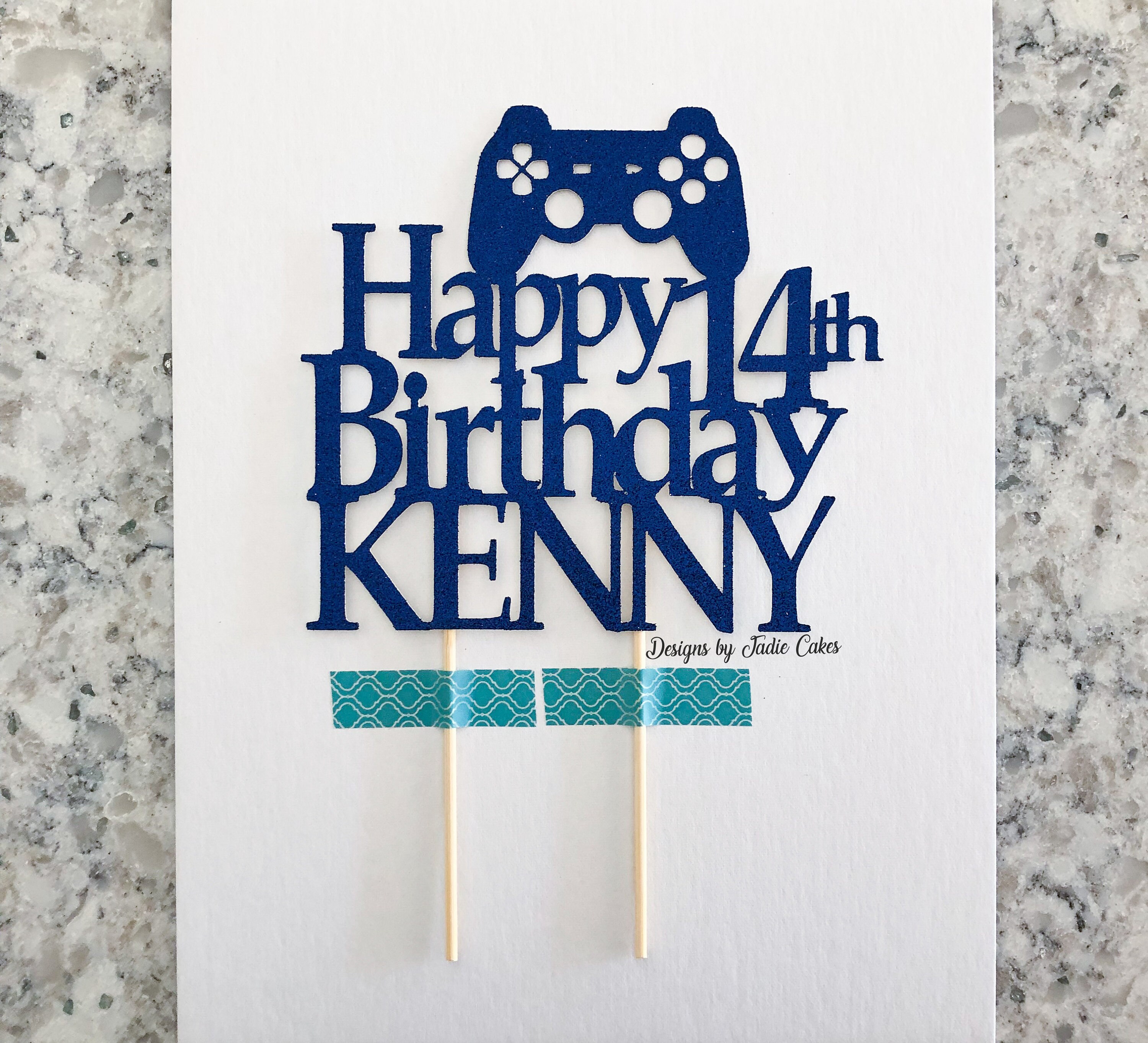 Video Game Party Video Game Cake Topper Xbox Party PS4 - Etsy