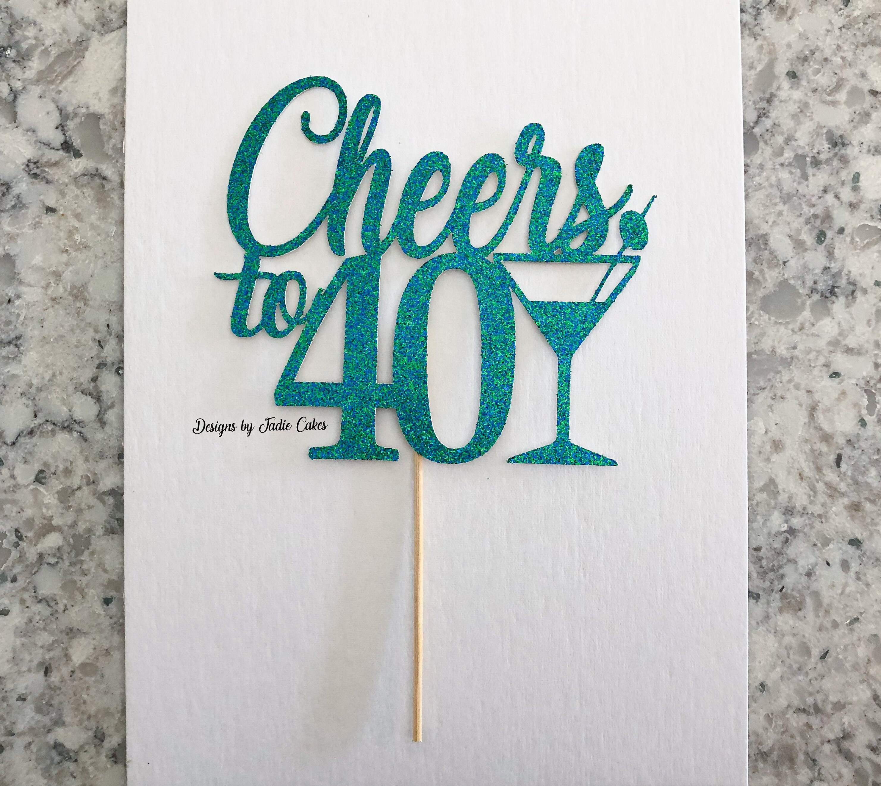 Cheers to Cake Topper Cheers Topper 21 Cake Topper - Etsy