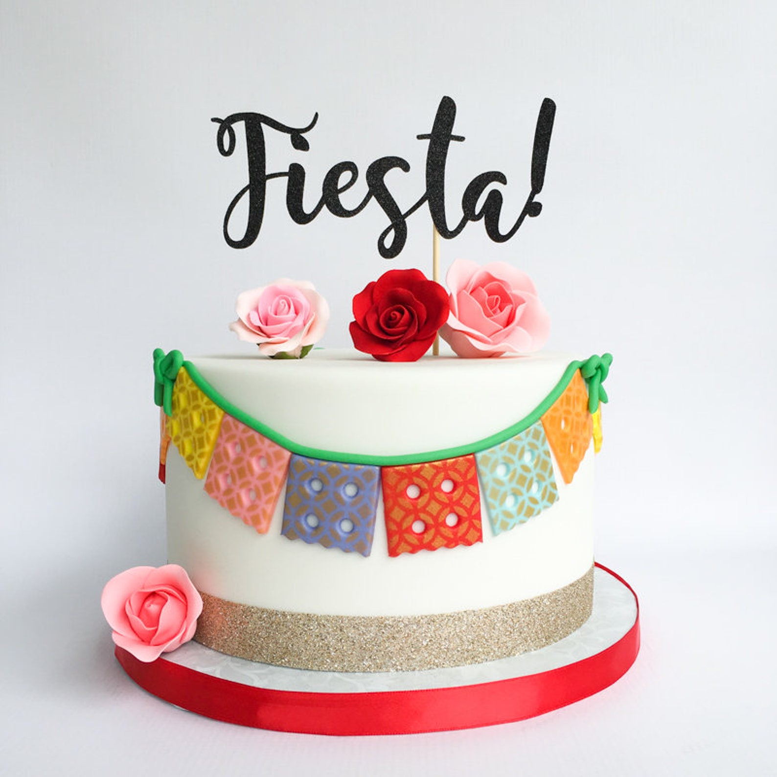 Fiesta Cake Topper | Mexican Cake Topper | Fiesta Party | Fiesta ...