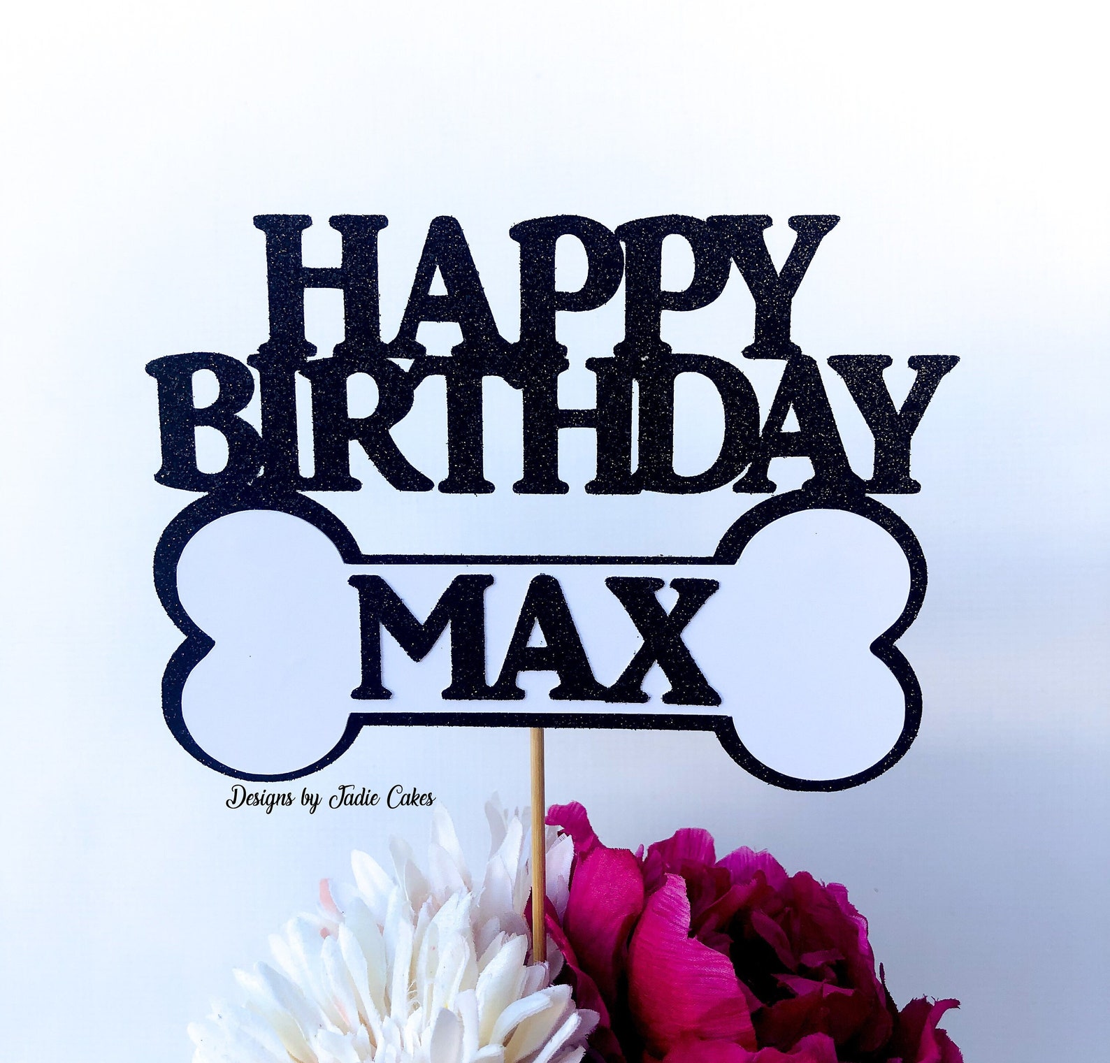Puppy Party Cake Topper | Dog Cake Topper | Puppy Party | Dog Birthday ...