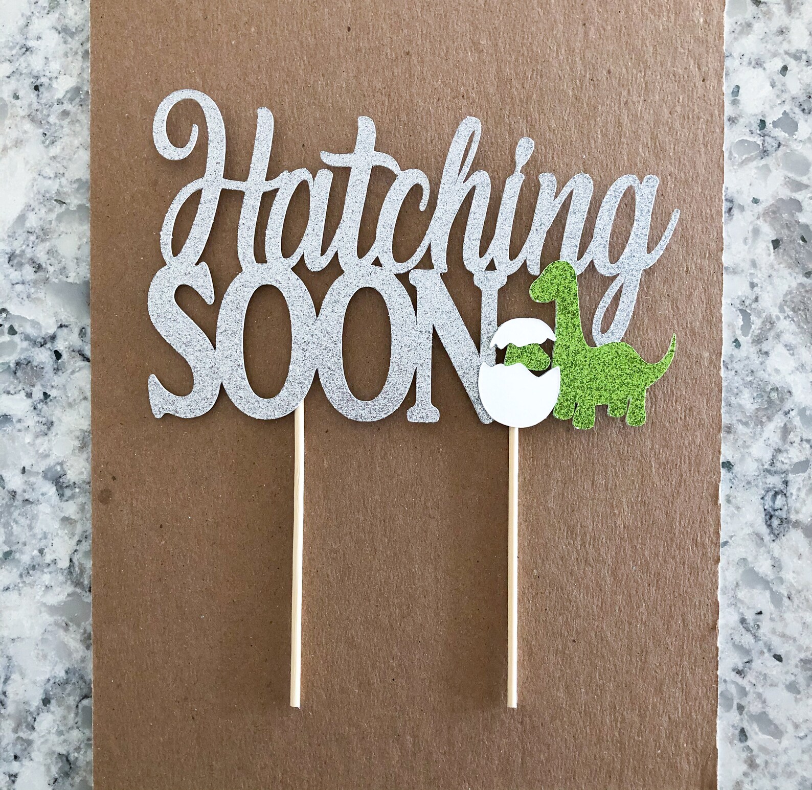 Hatching Soon Cake Topper Dinosaur Topper Dinosaur Baby | Etsy