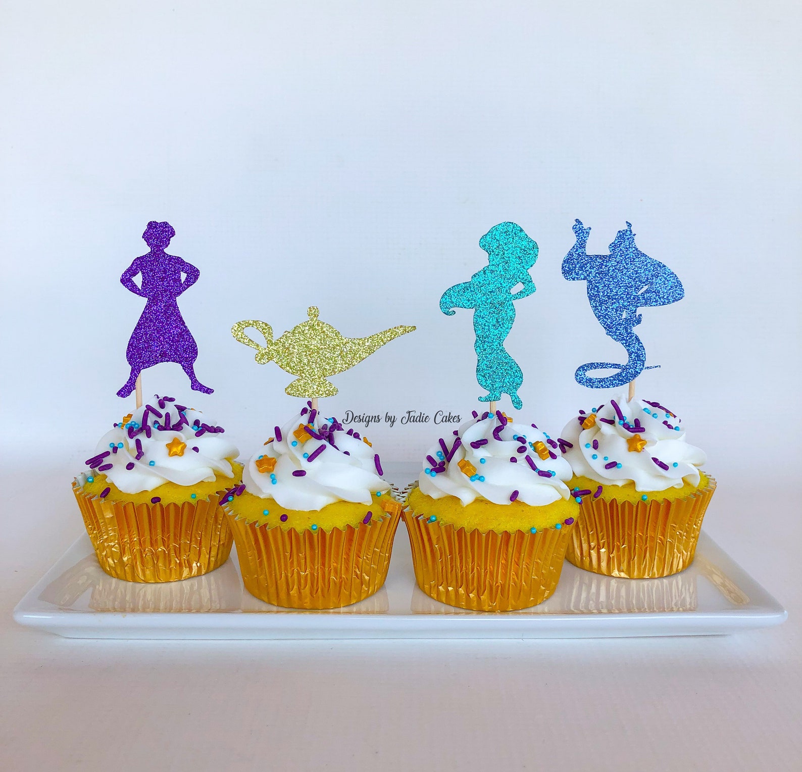 Jasmine Cake Topper Princess Aladdin Cake Topper Jasmine - Etsy