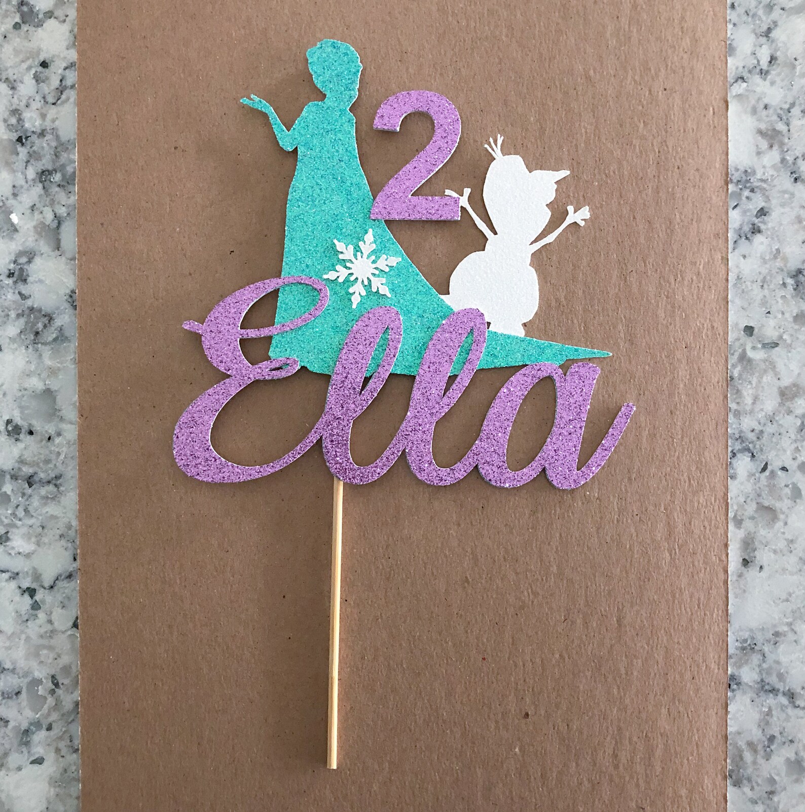Elsa Cake Topper Frozen Cake Topper Elsa Topper Frozen | Etsy
