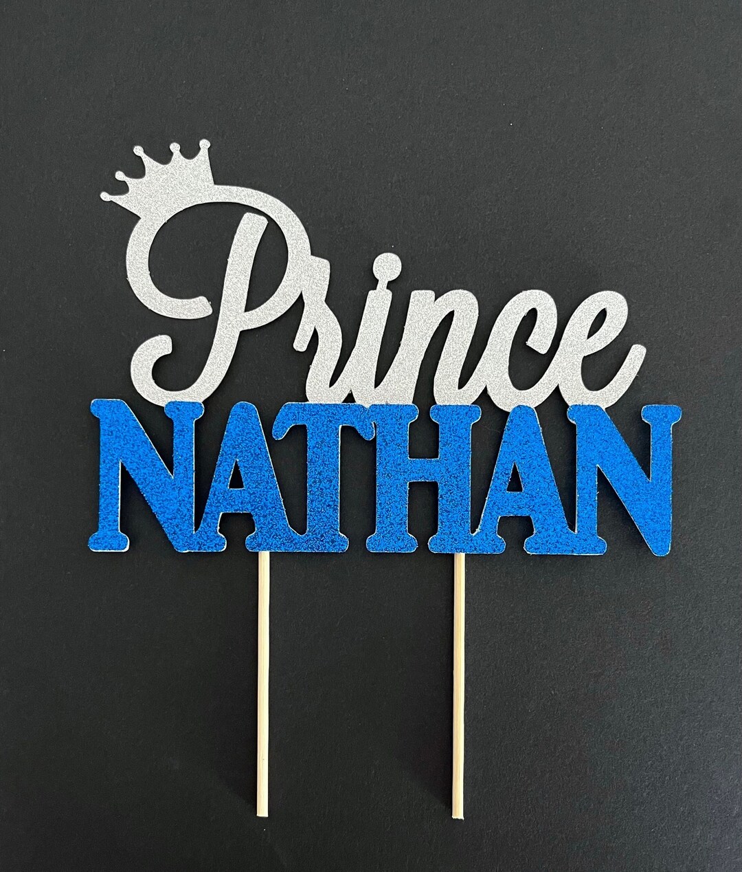 Prince Cake Topper Prince Party Decor Prince Party Prince Baby Shower ...