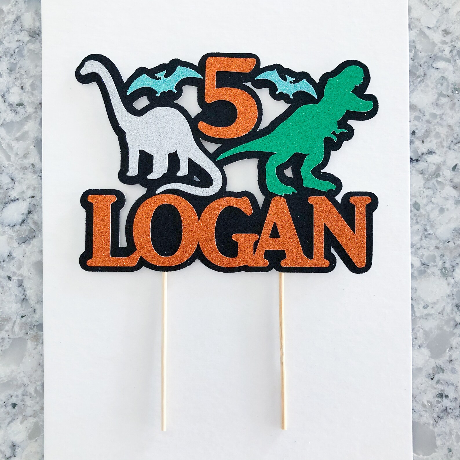 Dinosaur topper Dinosaur party Dinosaur decor Dinosaur | Etsy