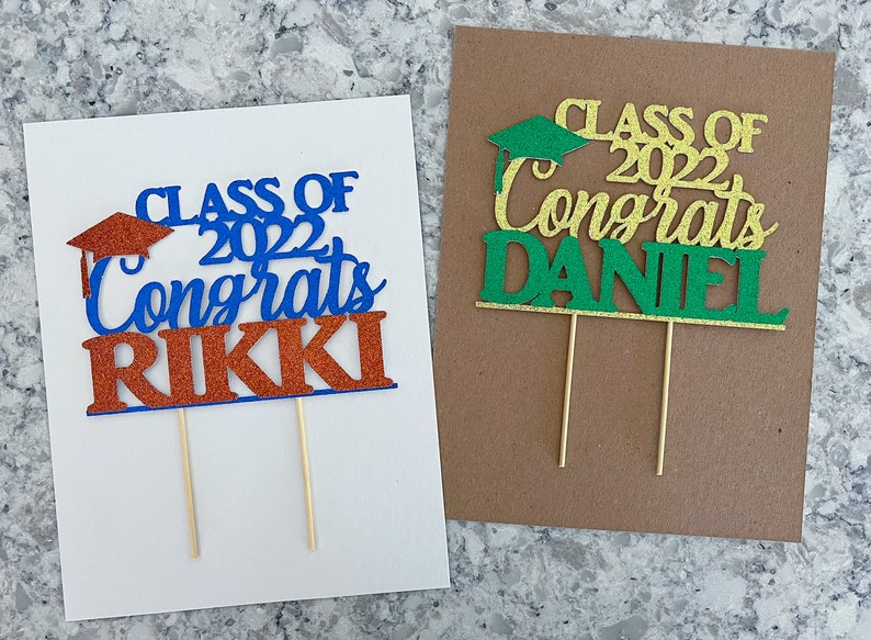 Graduation Topper Graduation Class of Topper Graduation - Etsy