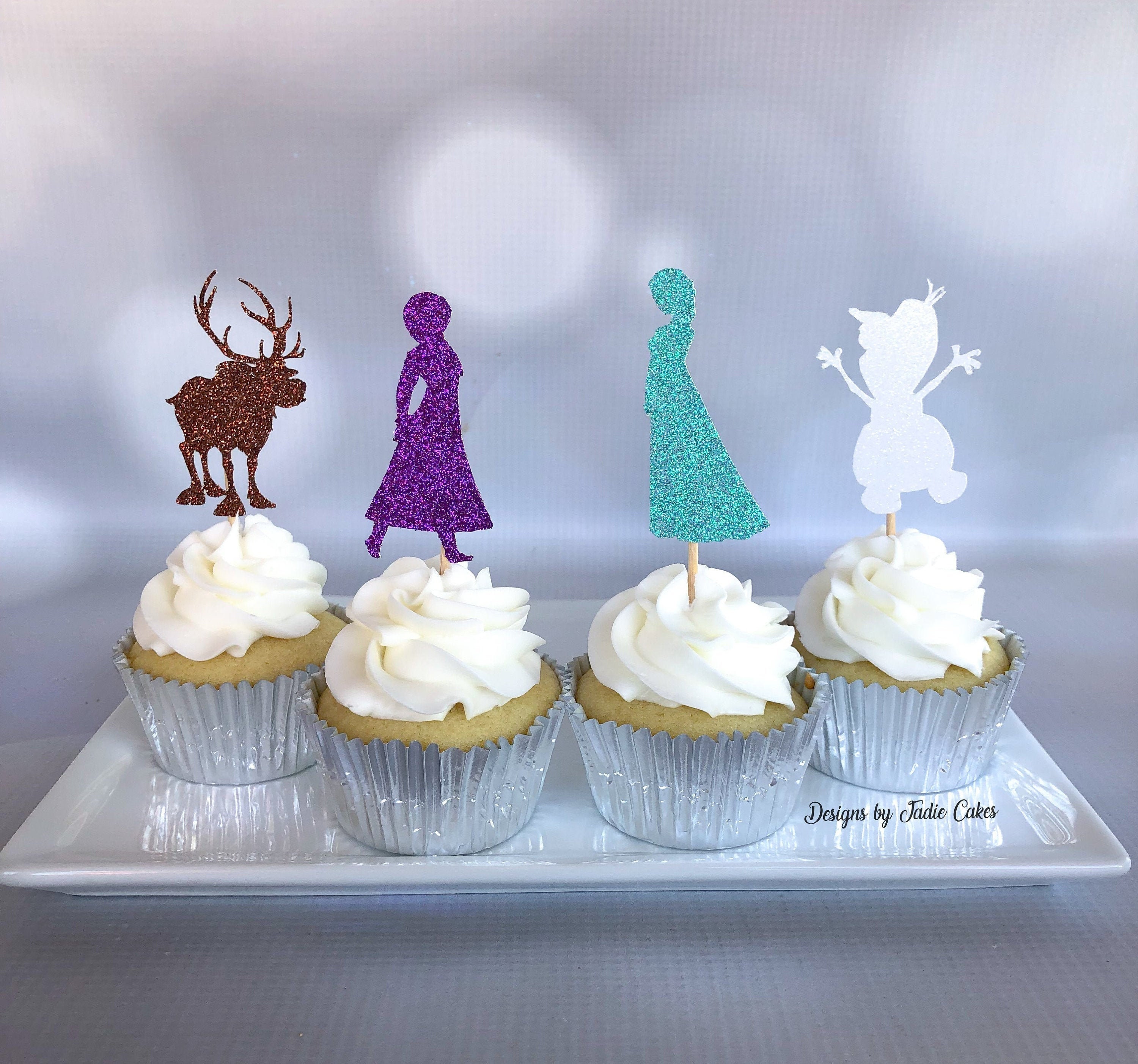 Frozen Party Ideas Cupcake