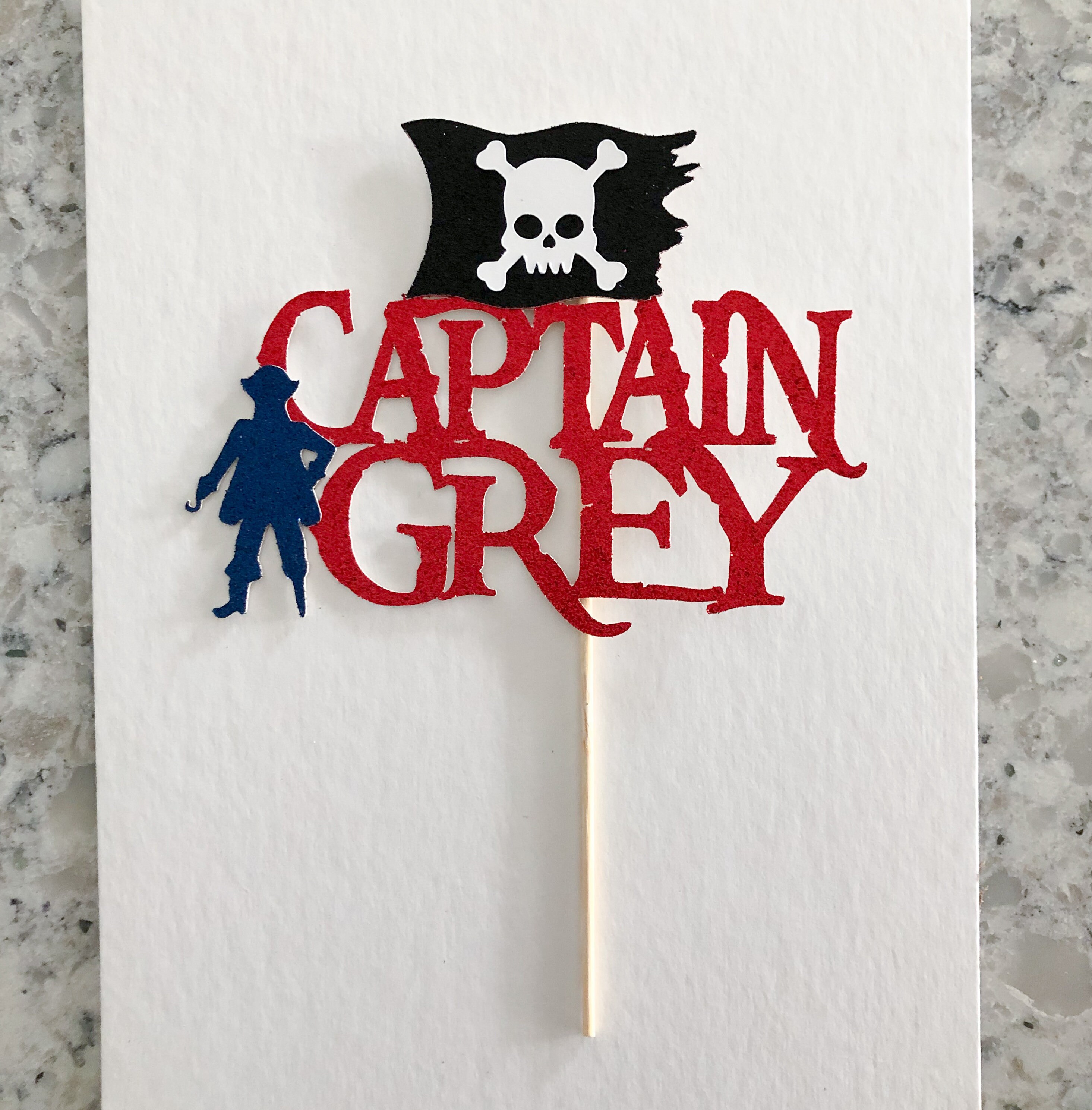 Pirate Cake Topper Pirate Party Pirate Birthday Nautical - Etsy