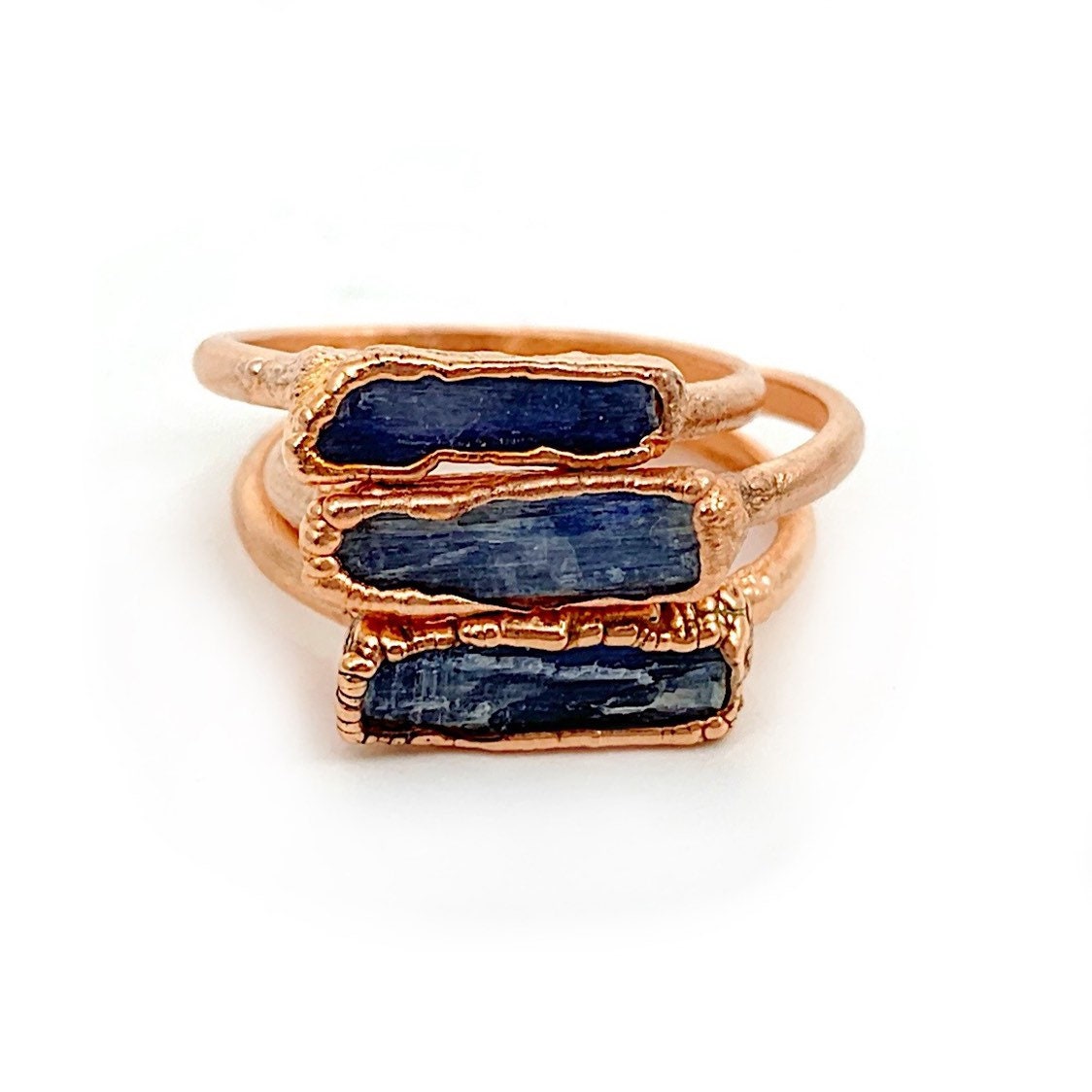 Raw Stone Ring Kyanite Ring Raw Crystal Electroformed Ring | Etsy