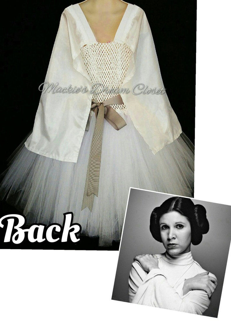 Baby girl toddler princess Leia traditional star wars tutu | Etsy