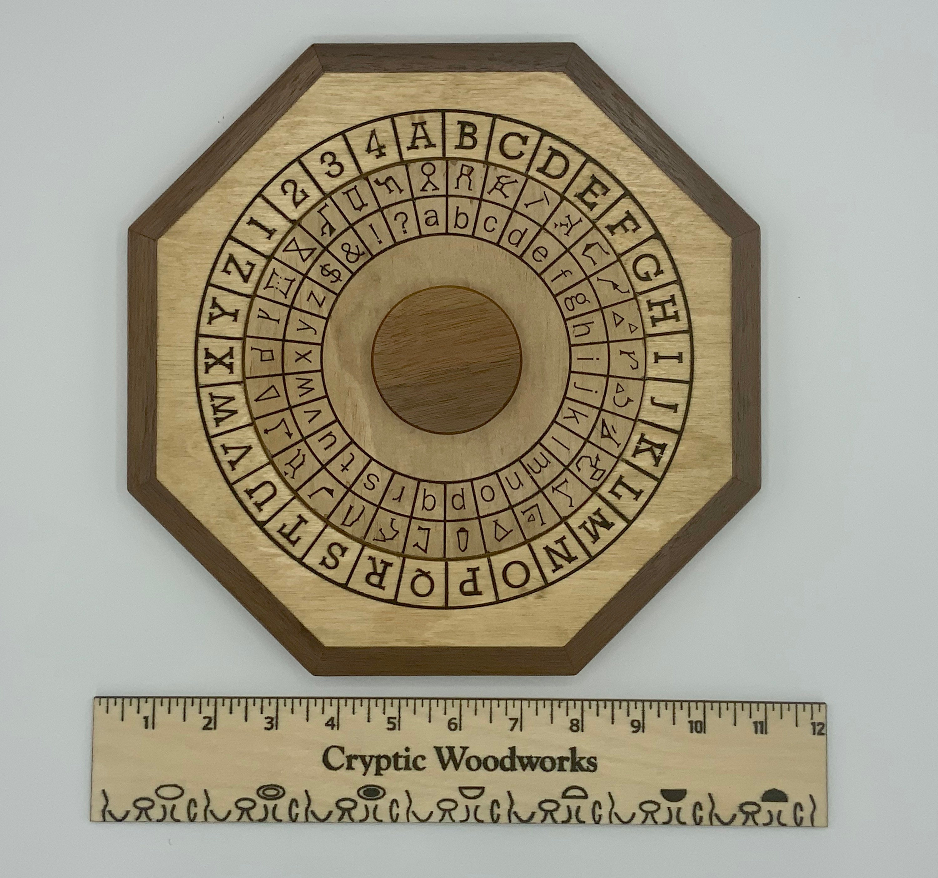 Cipher Wheel - Large - Constellation and English - Etsy