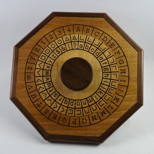 Cipher Wheel - Large - Symbol and English - Etsy