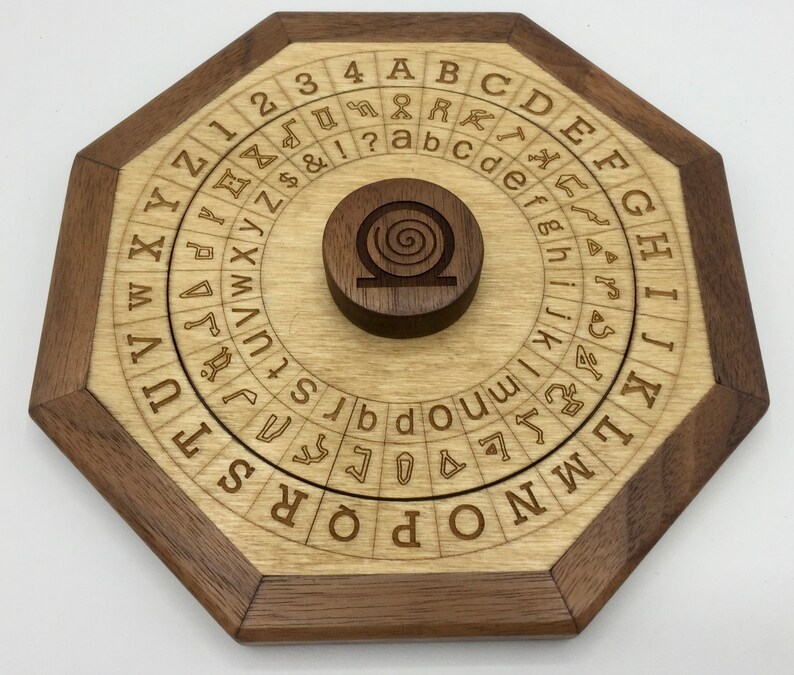 Cipher Wheel Small Constellation and English - Etsy