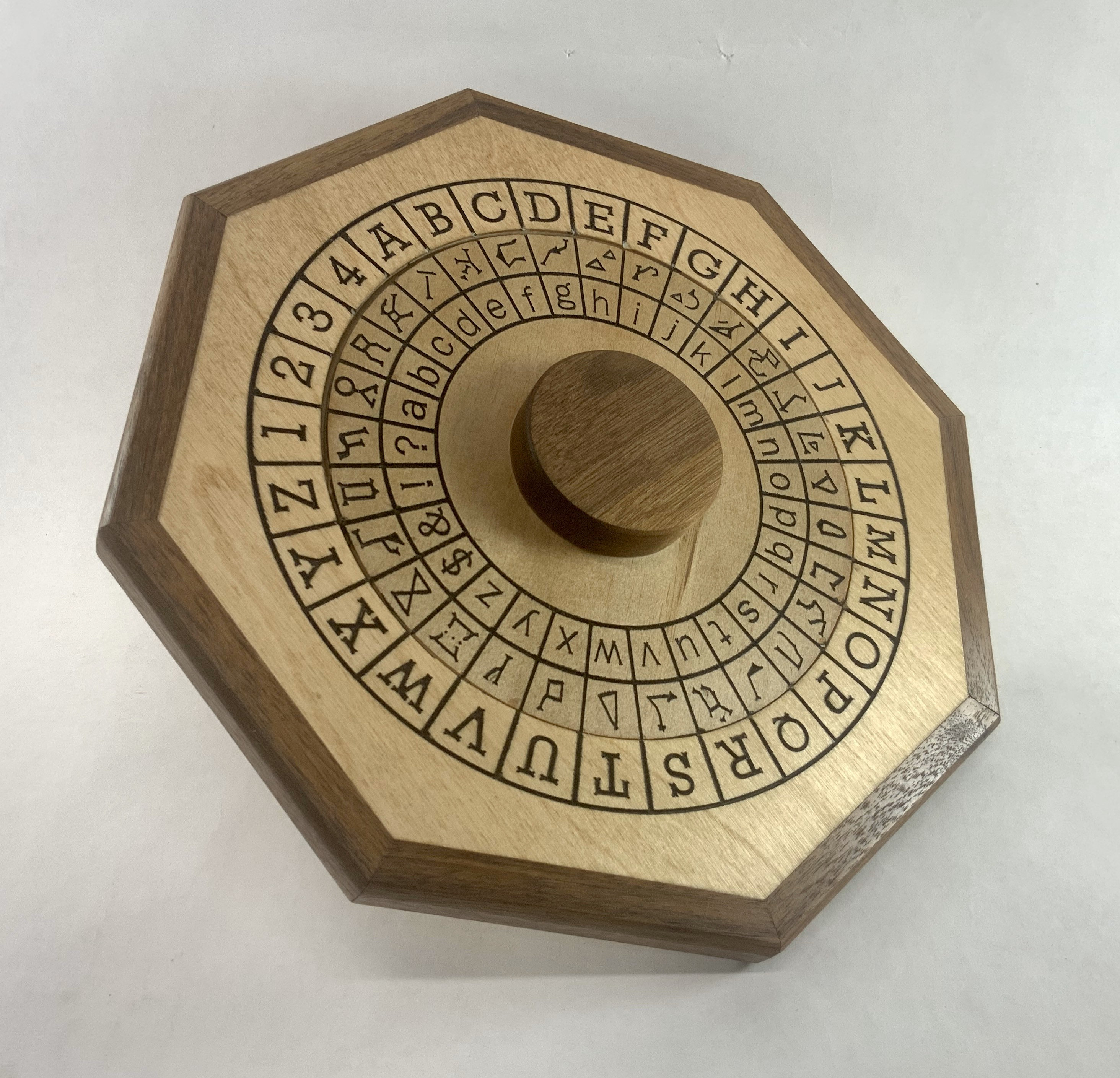 Cipher Wheel - Large - Constellation and English - Etsy