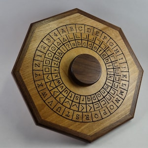 Cipher Wheel - Large - Symbol and English - Etsy