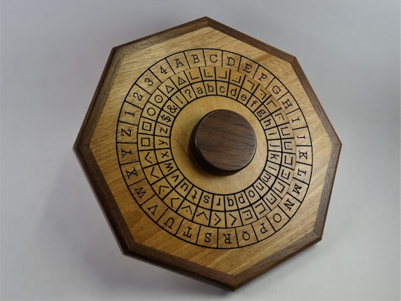 Cipher Wheel Large Symbol and English | Etsy