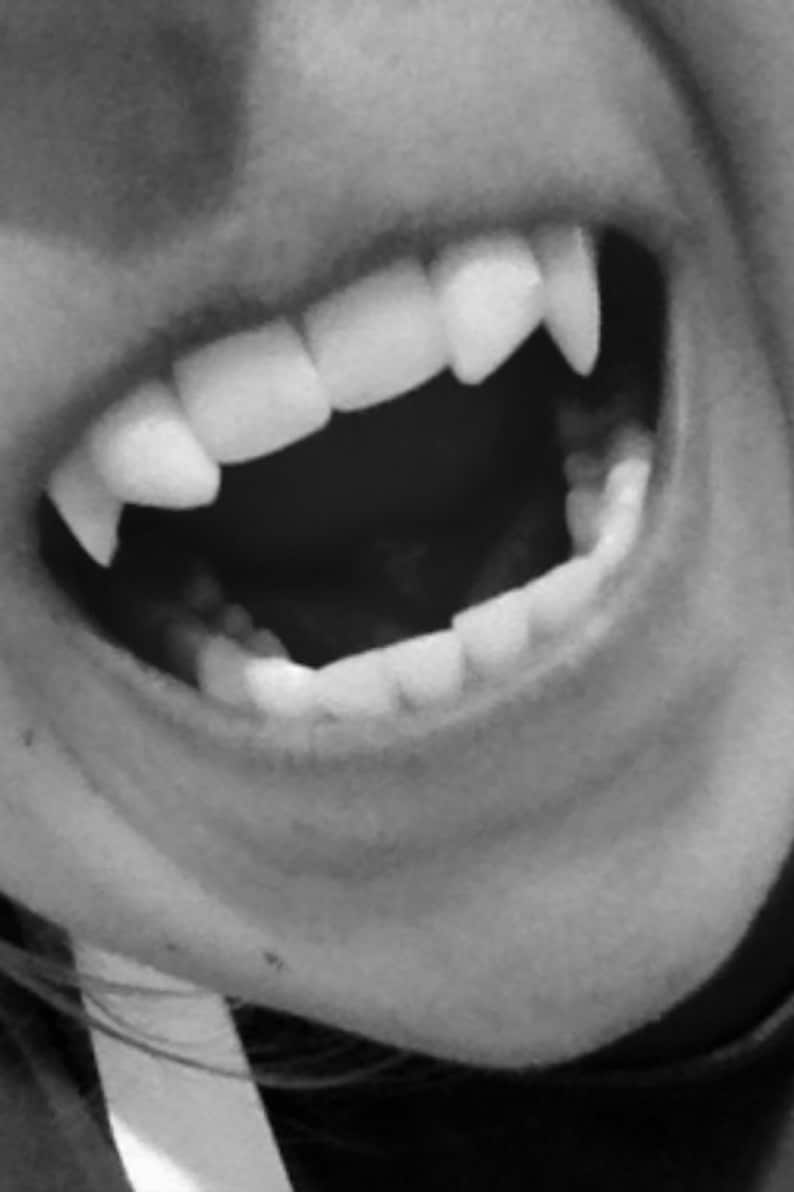 UnderWorld Style Vampire Fangs Hand Crafted to Fit Your Teeth | Etsy