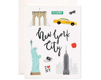 New york card | Etsy