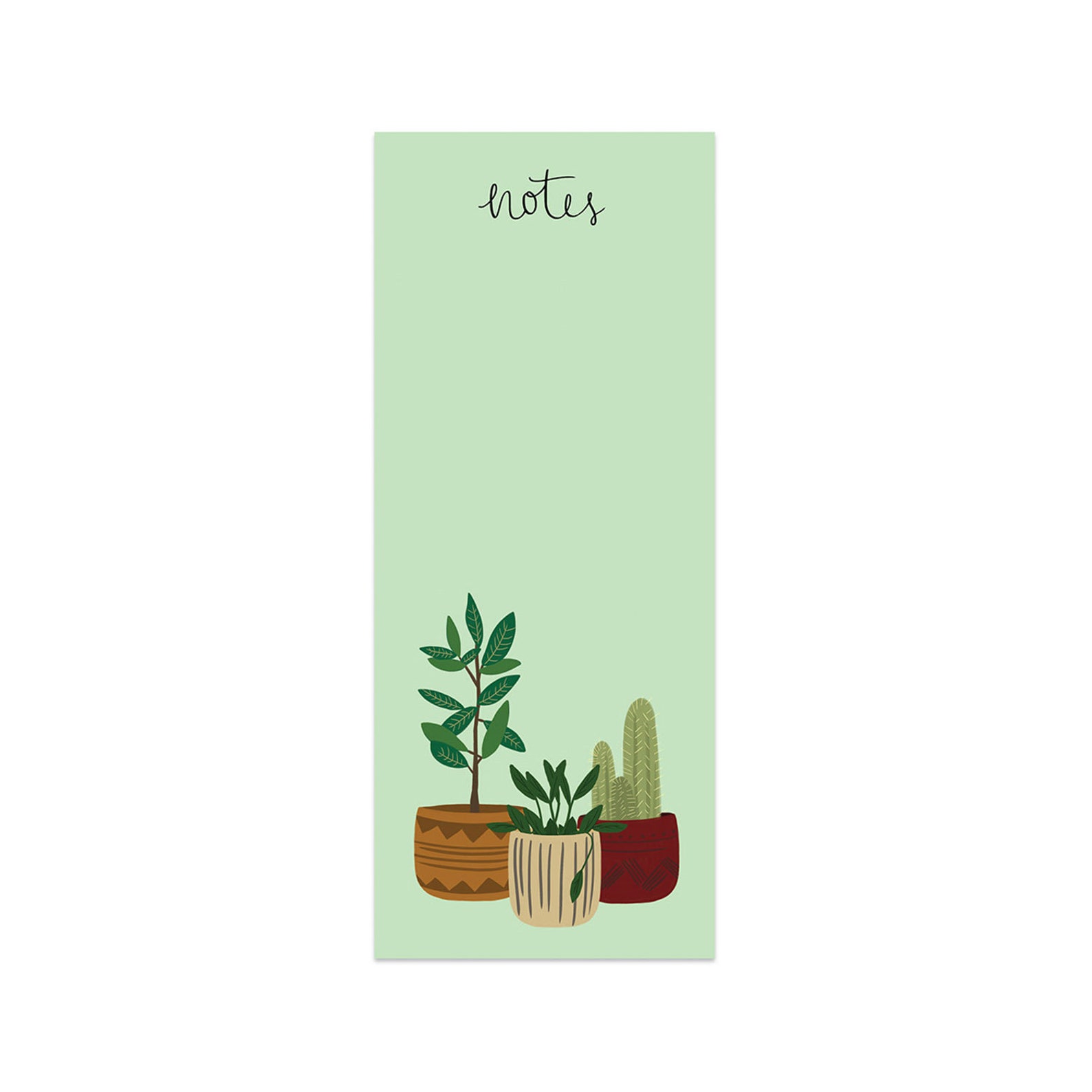 Cute Illustrated Notepad Potted Plants Notes Modern Gift - Etsy