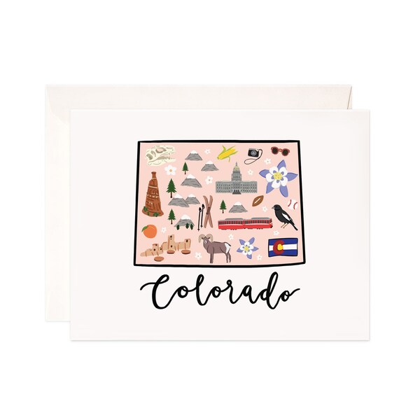 Colorado Map - Etsy