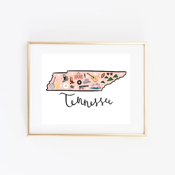 Tennessee Art - Etsy