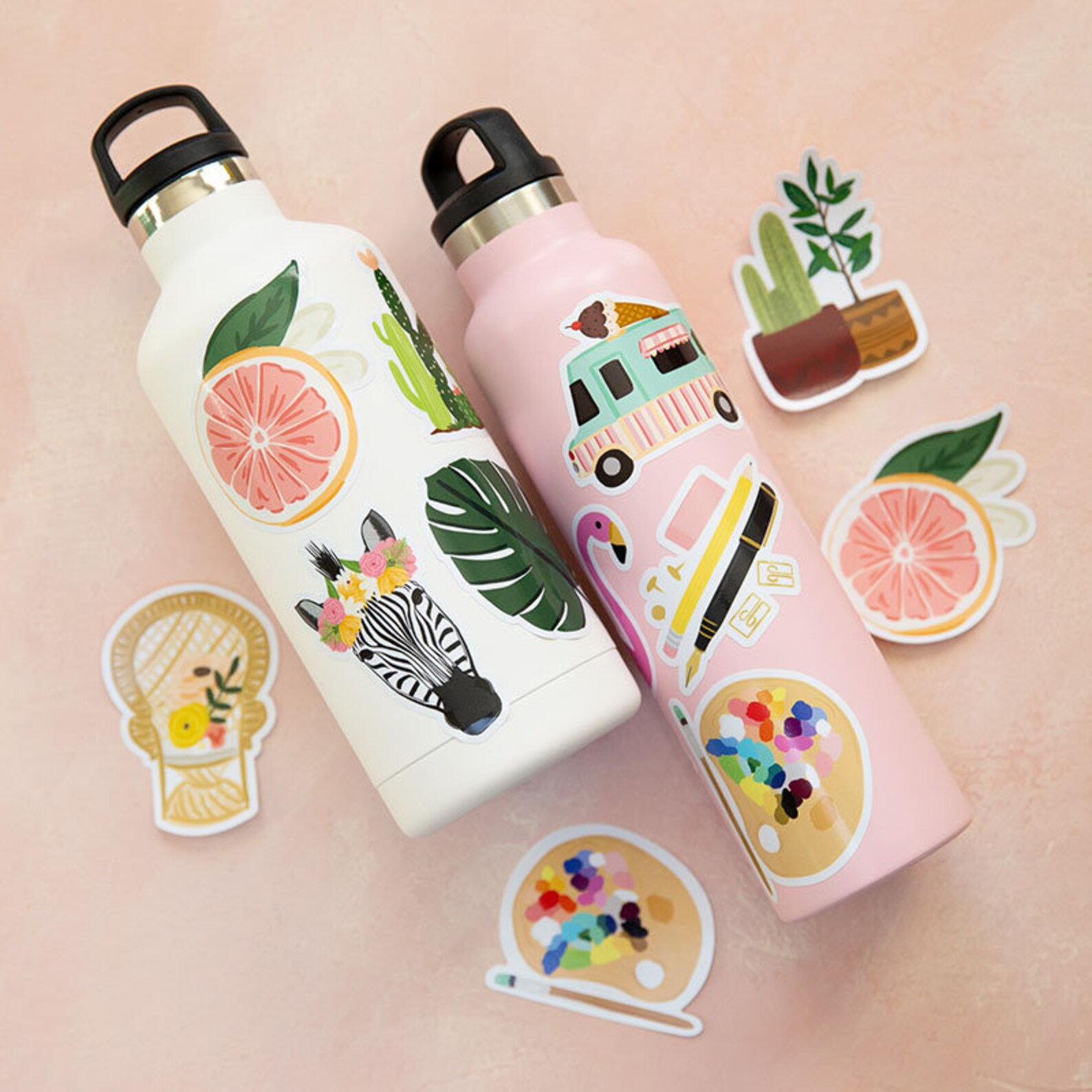 Miami Vinyl Sticker Modern Laptop Sticker Cute Water Bottle - Etsy