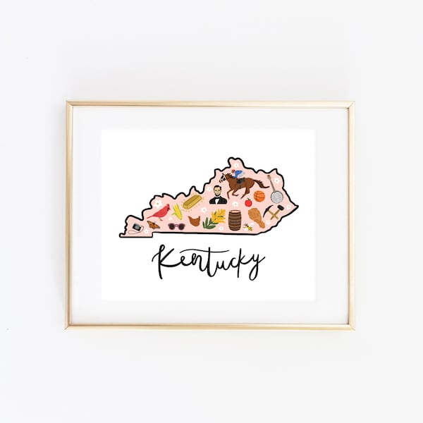 Kentucky Art - Etsy