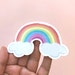 Rainbow Vinyl Sticker Modern Laptop Sticker Cute Water - Etsy