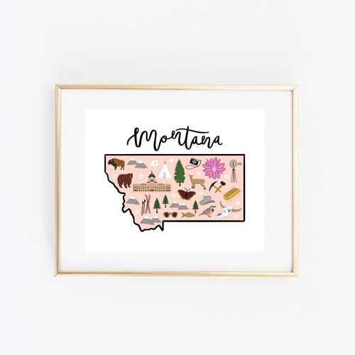 Montana Print Etsy