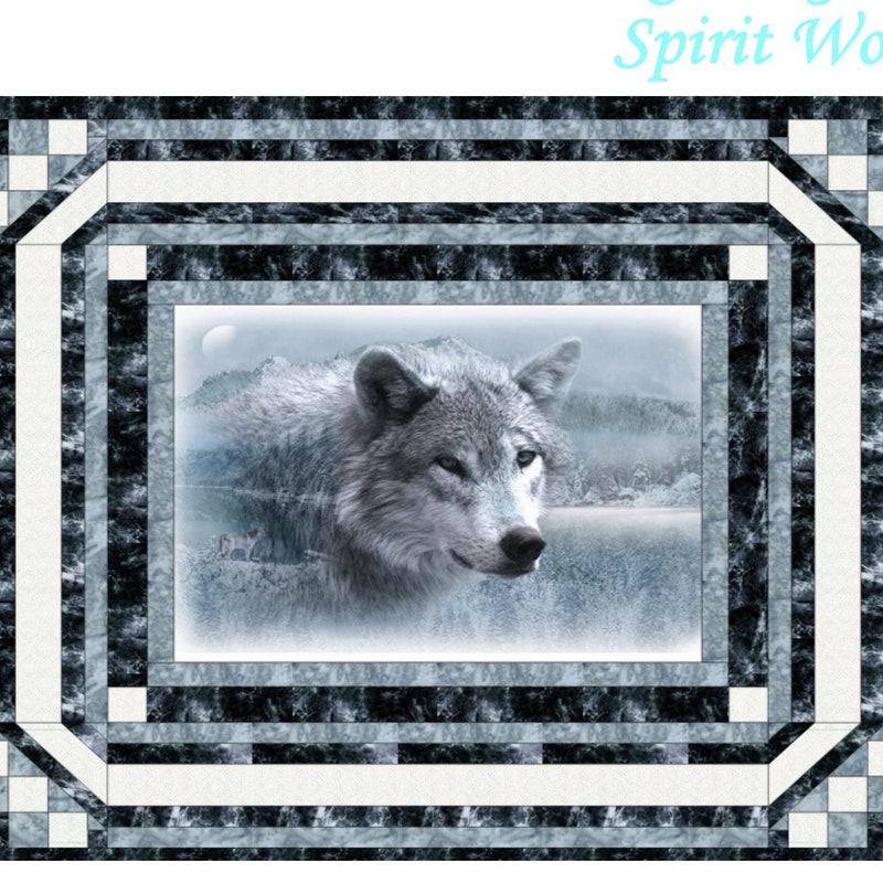 Wolf Quilt - Etsy