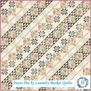 MOONSTONE QUILT Cotton Edyta Sitar of Laundry Basket Quilt Andover ...