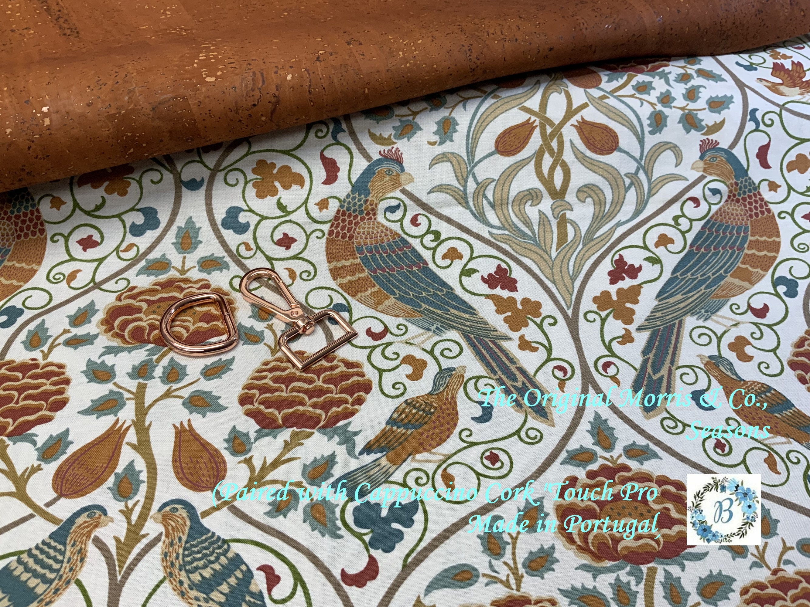 ORKNEY The Original Morris & Co. Seasons Linen Be a part | Etsy