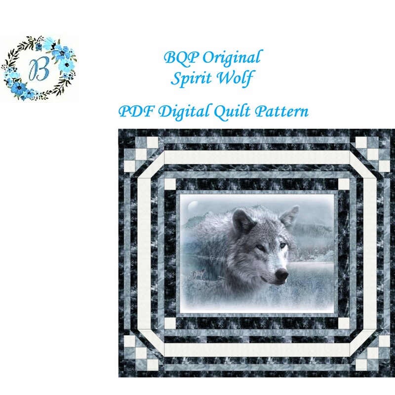 Wolf Quilt Pattern - Etsy