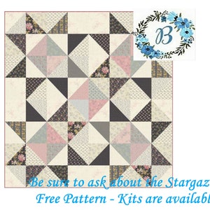 MOONSTONE QUILT Cotton Edyta Sitar of Laundry Basket Quilt Andover Quilting Sewing Quilt Sweet ...