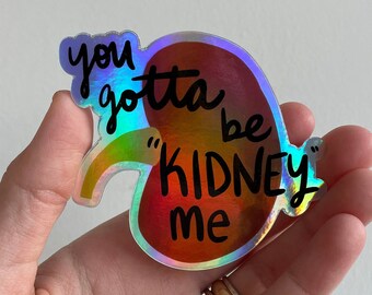 Kidney Stickers | Etsy
