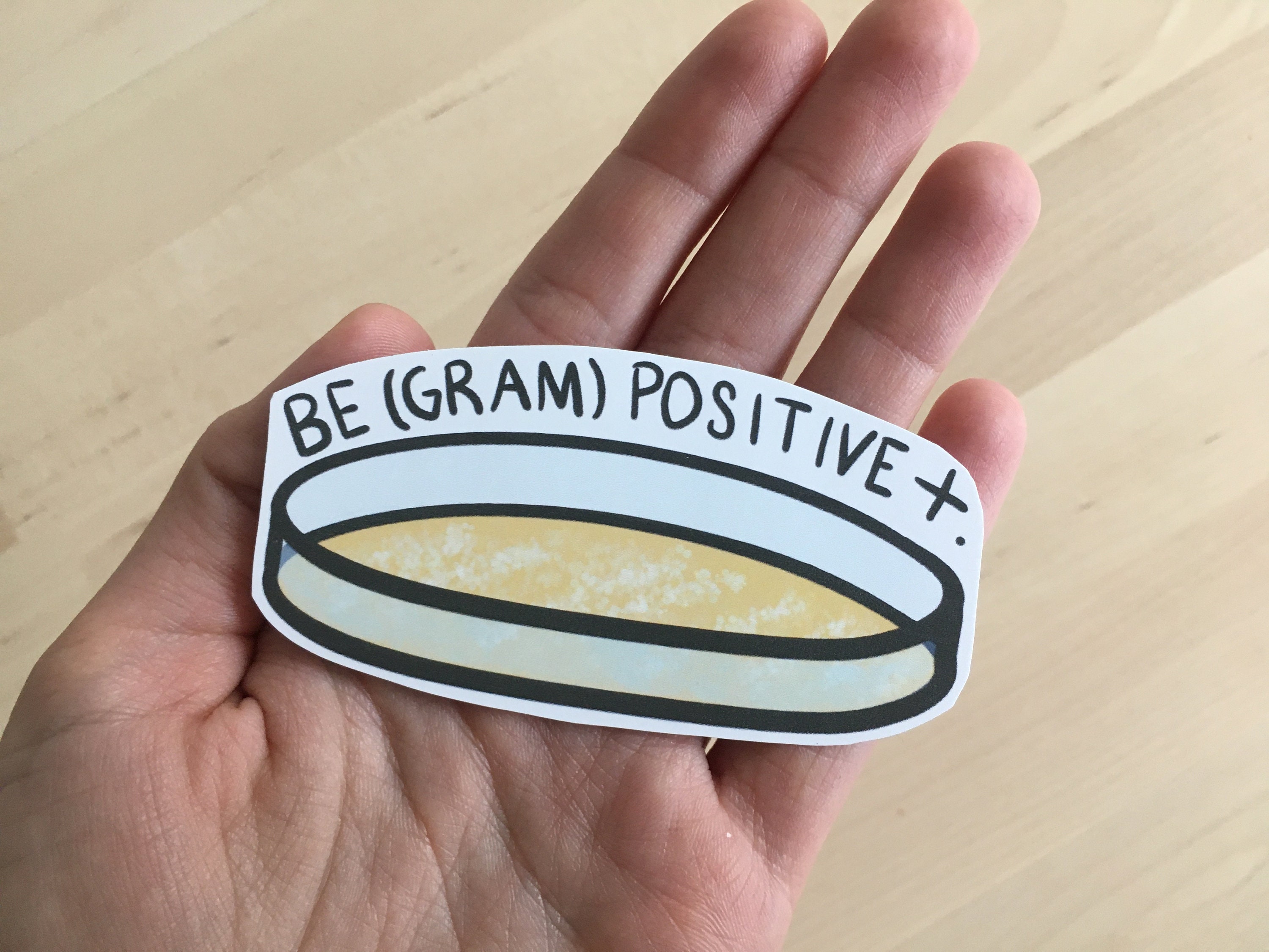 BE GRAM POSITIVE Bacteria Gram Positive Sticker - Etsy