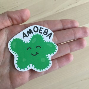 Happy Amoeba Sticker - Etsy