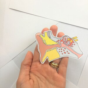 Anatomical Ear Sticker - Etsy