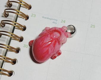 Clay human heart | Etsy