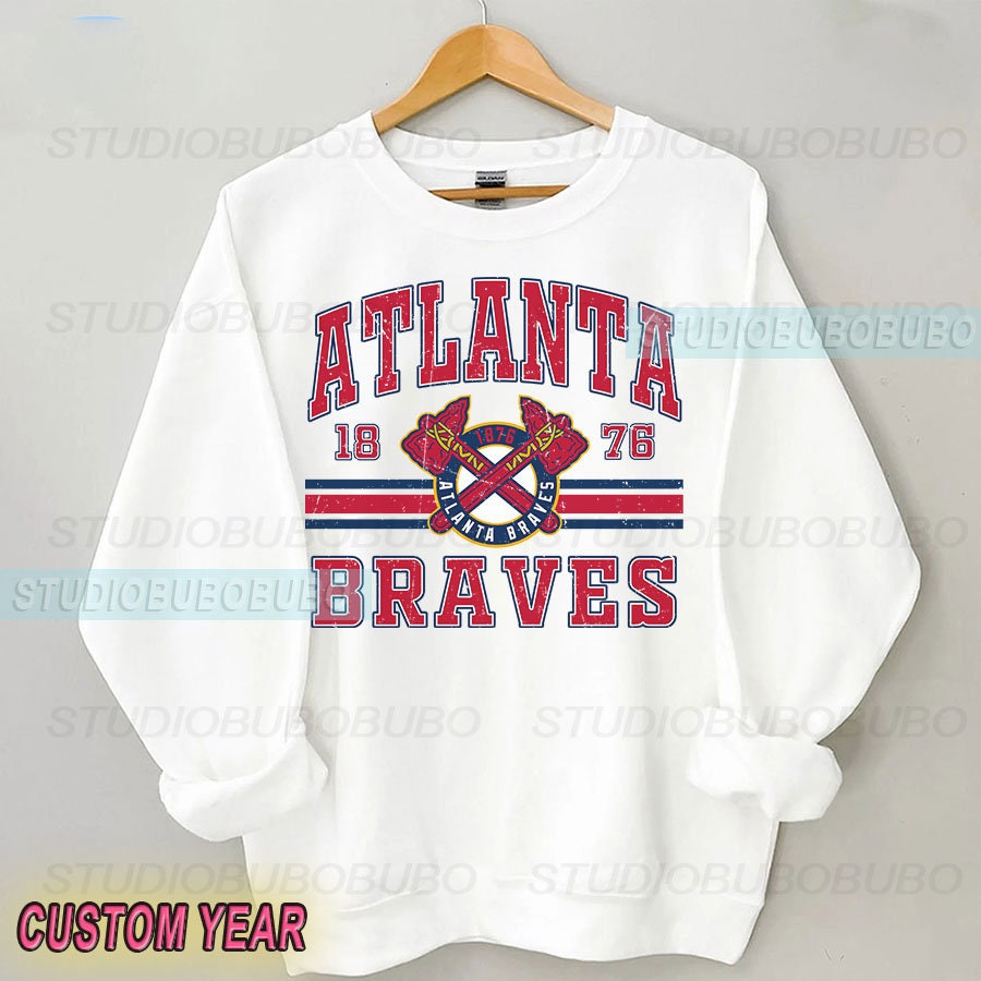 Atlanta Braves Sweatshirt, Braves Tee, Atlanta Baseball Shirt, Baseball ...