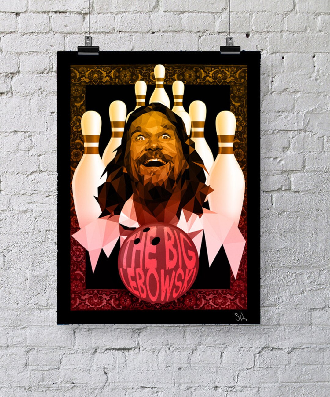 Hey Nice Marmot Alternative the Big Lebowski Movie Poster - Etsy UK