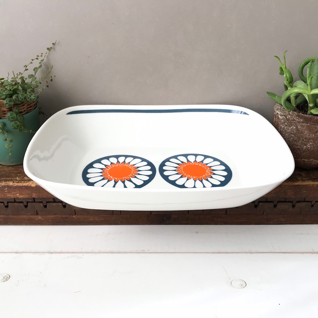 Figgjo Flint Daisy Large Rectangular, Casserole Dish, Nordic, Turi ...