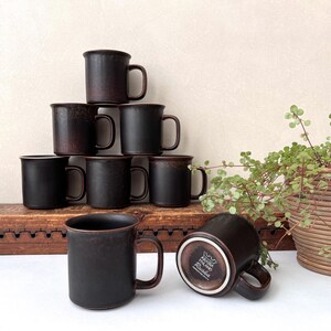Arabia Ruska 6 Espresso Mocha Cups, 70's Mid Century Scandinavian ...